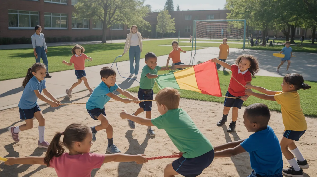 Top 10 Outdoor Games for Students